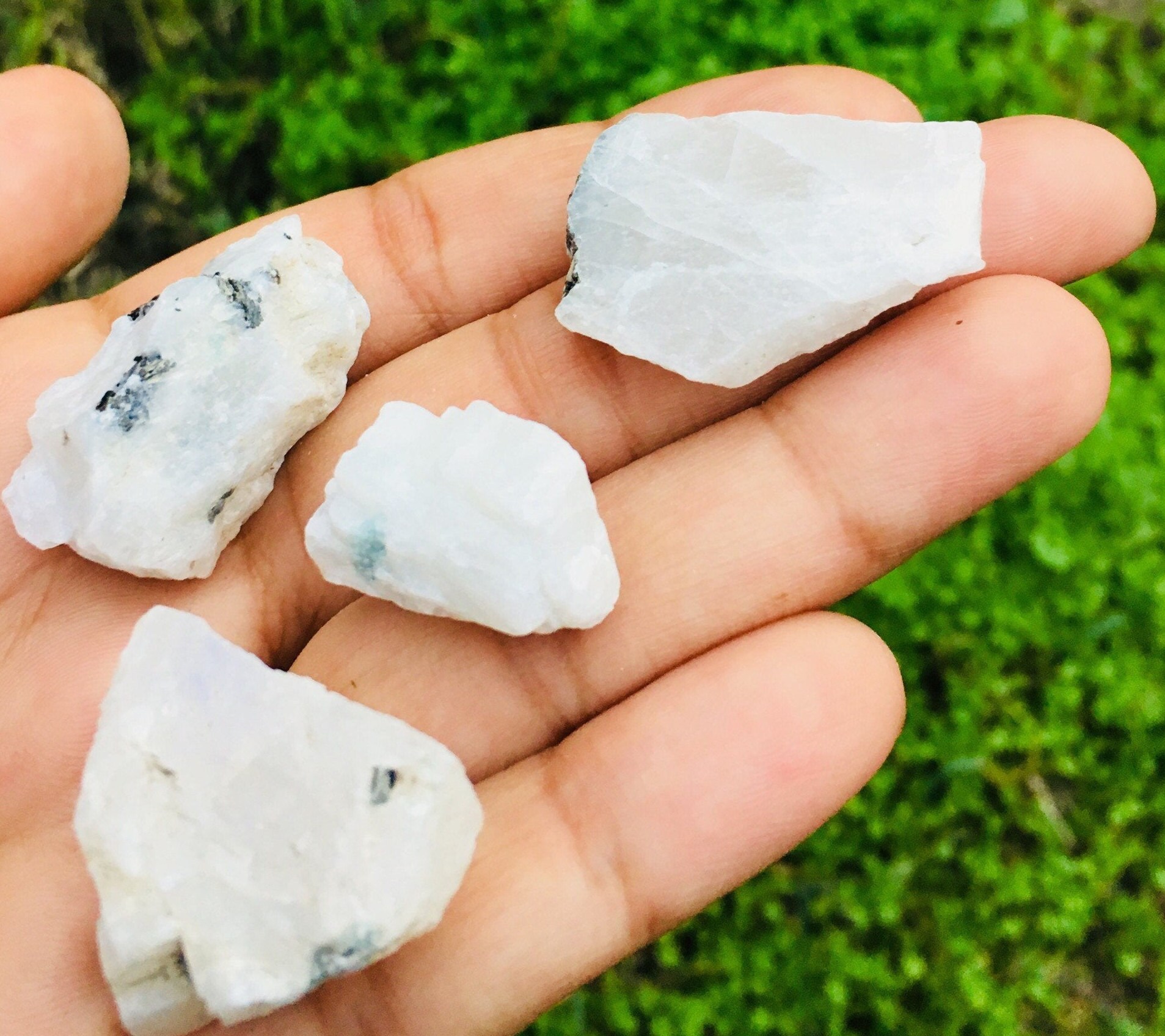 Moonstone 1 Raw Moonstone Crystal Rainbow Moonstone Raw - Etsy