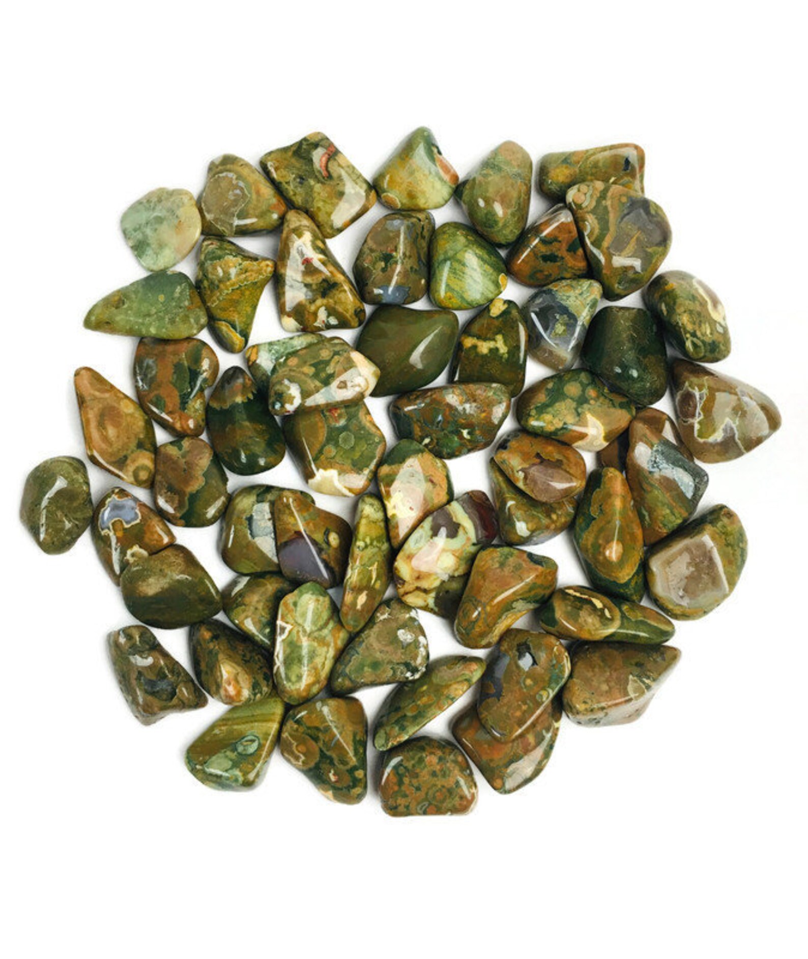 Rainforest Rhyolite Crystal 1 Rhyolite Stone XS Beautiful | Etsy