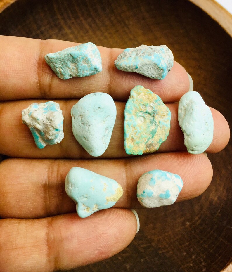 Raw Turquoise Stone 1 XXS Rough Light Turquoise Crystal - Etsy