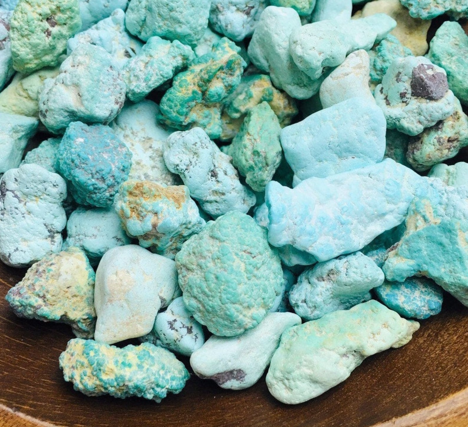 Raw Turquoise Stone 1 XXS Rough Light Turquoise Crystal - Etsy