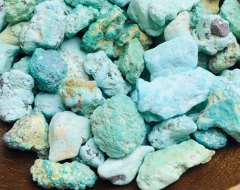 Raw Turquoise Stone - Etsy