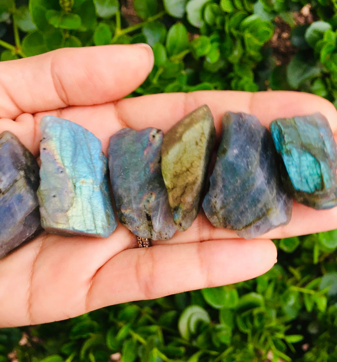 Labradorite Crystal 1 Raw Labradorite Stone, Raw Crystal Small Rough ...