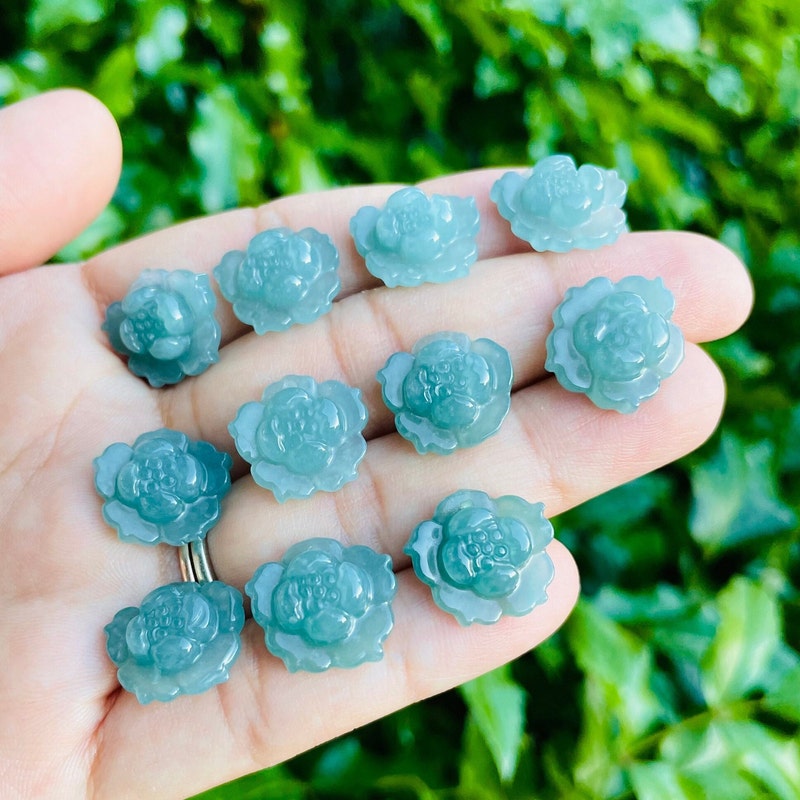 Carved Blue Jade - Etsy