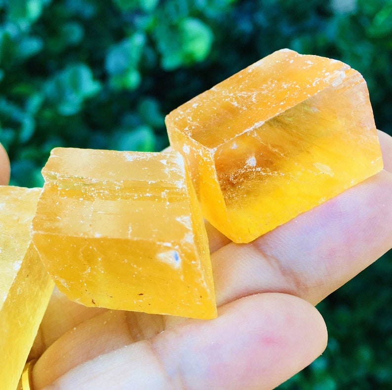 Raw Honey Calcite Crystal 1 Golden Calcite Natural Amber - Etsy