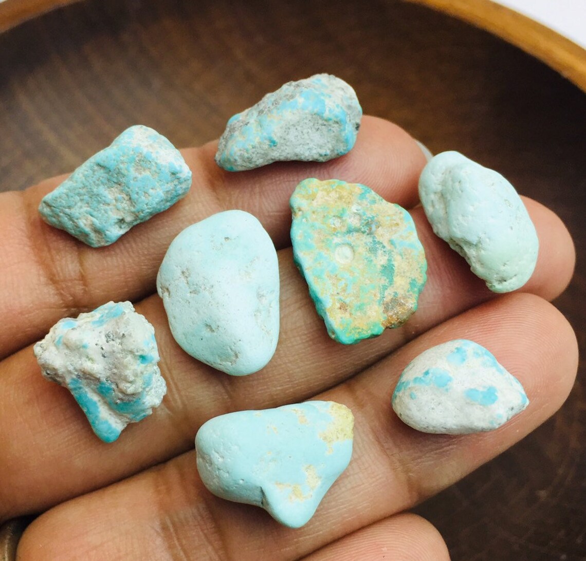 Raw Turquoise Stone 1 XXS Rough Light Turquoise Crystal - Etsy