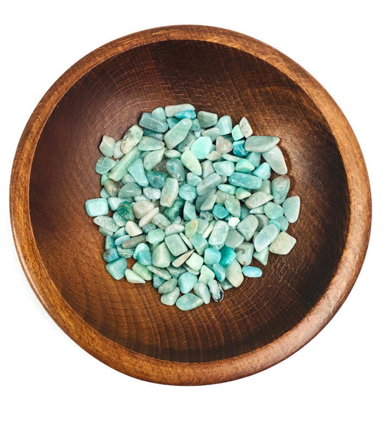 Amazonite Crystal Chips 100G Small Mini Amazonite Green Blue - Etsy