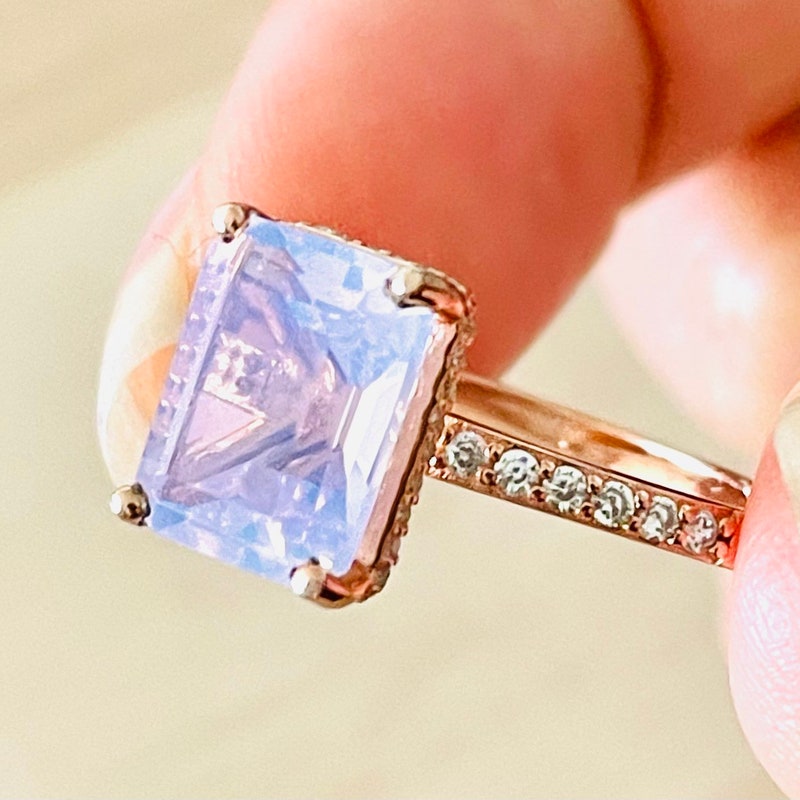 Purple Quartz Ring - Etsy