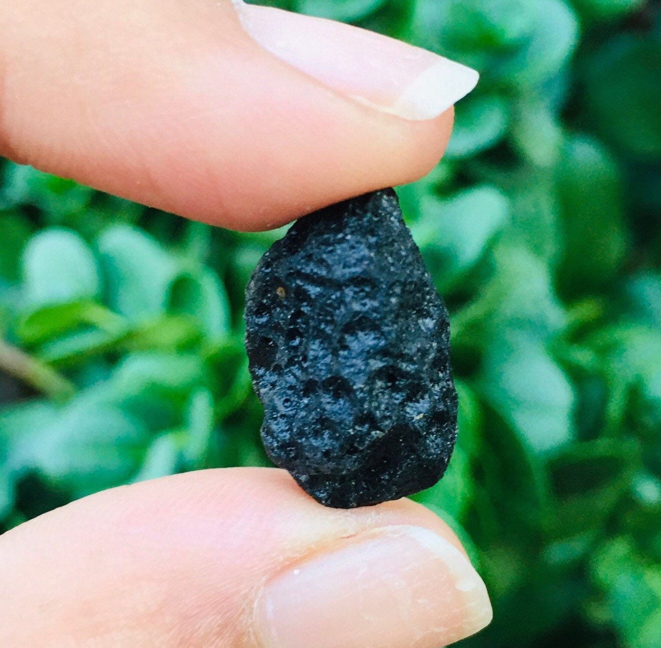 Raw Tektite Crystal 5 Five Rough Tektite Stone Black - Etsy