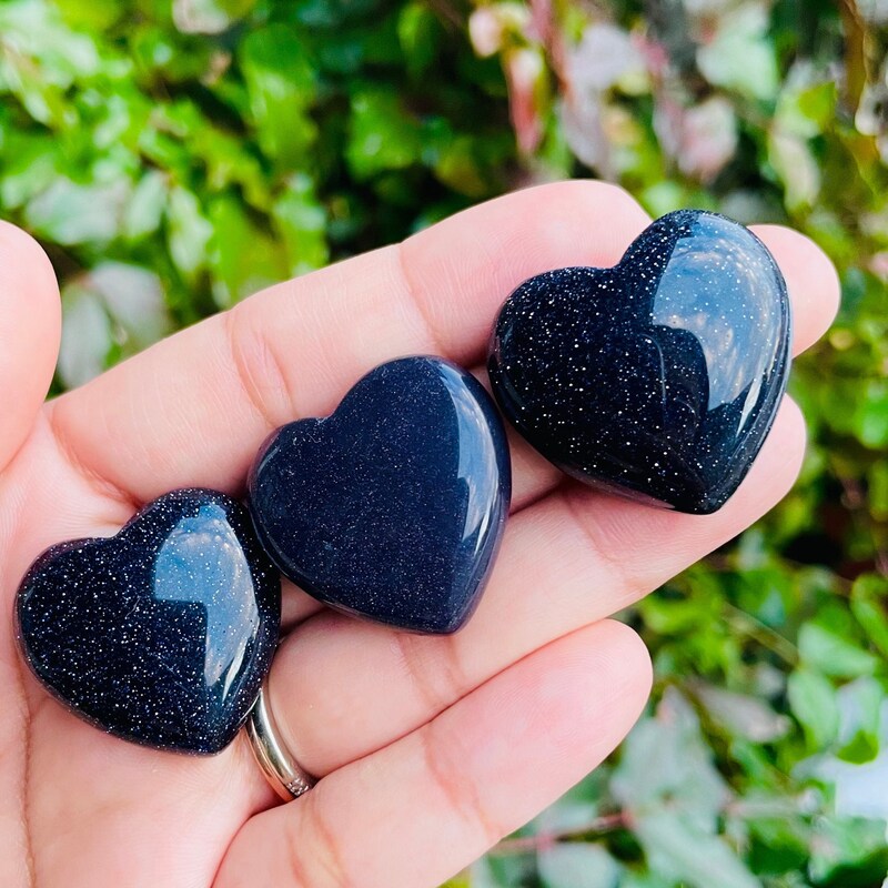 Blue Goldstone - Etsy