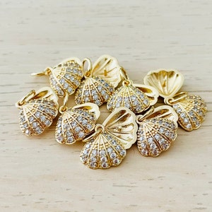 Shell Charms - Etsy