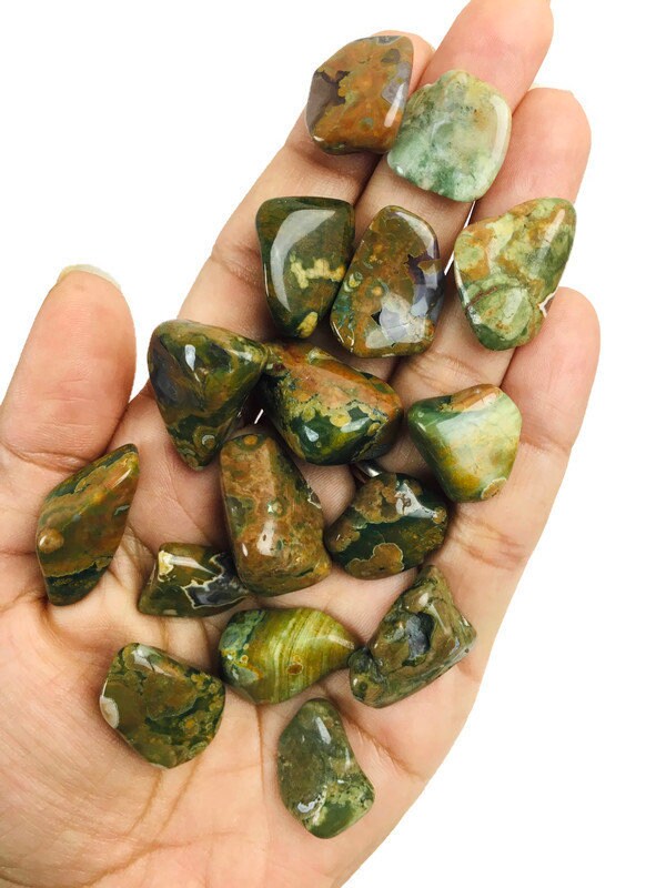 Rainforest Rhyolite Crystal 1 Rhyolite Stone XS Beautiful - Etsy