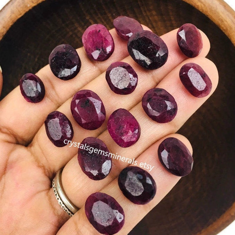 Synthetic Ruby - Etsy