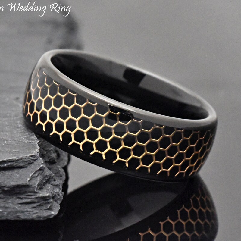 Honeycomb Ring - Etsy
