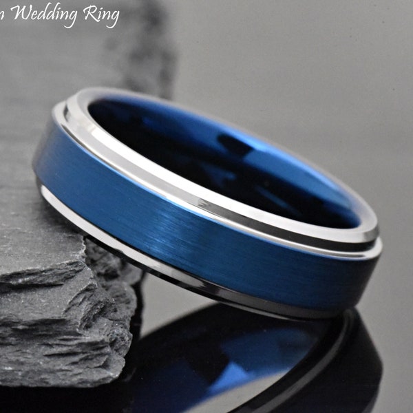 Blue Wedding Bands - Etsy