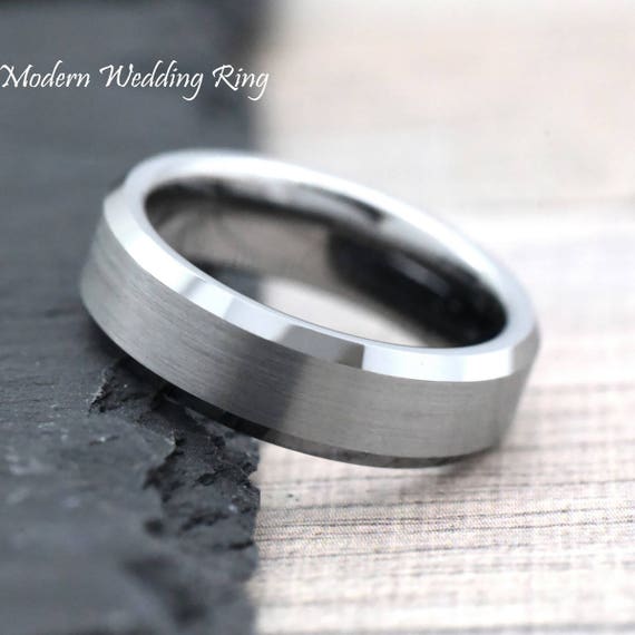 6mm Mens Womens Ring Womens Mens Tungsten Carbide Ring | Etsy