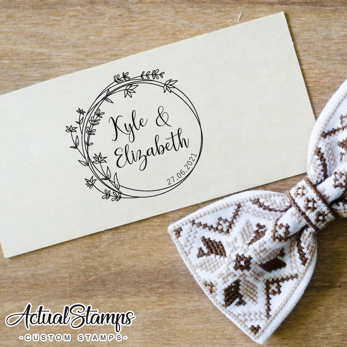 Wedding Stamp Wedding Stamps Customize Stamp Personalized - Etsy