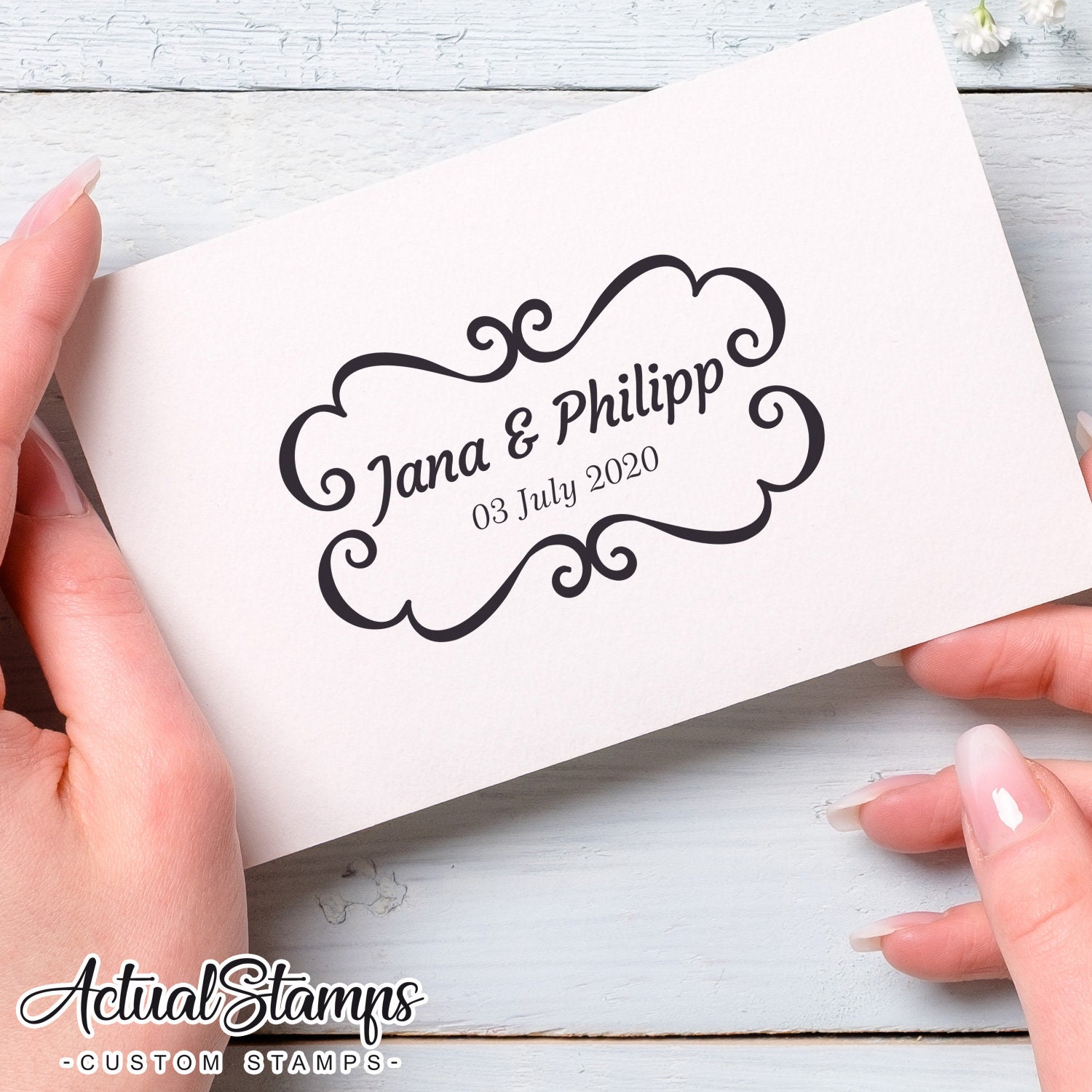 Rubber Stamps , WEDDING STAMP, Custom Stamps, Wedding Stamps , Save the ...