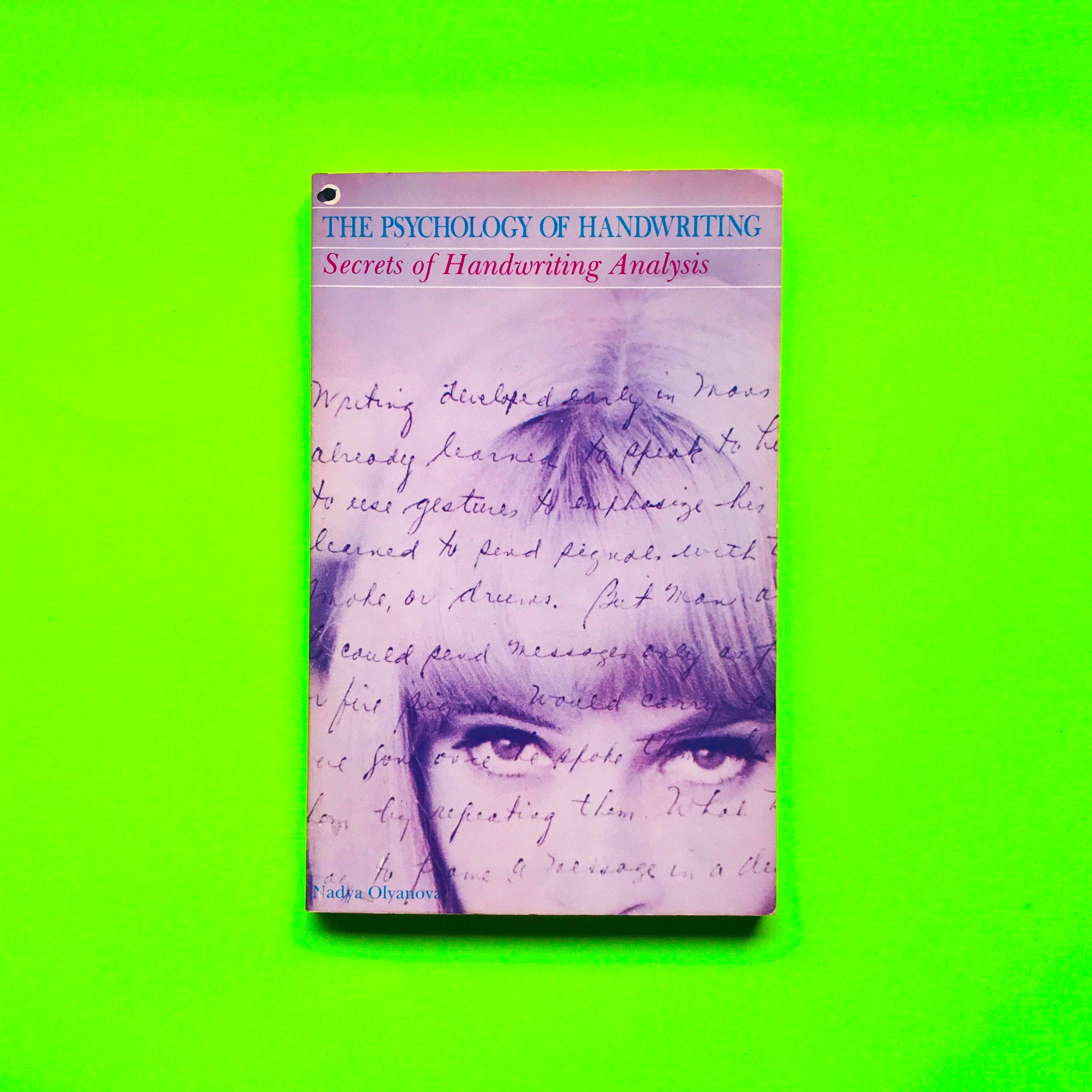 1960 The Psychology of Handwriting: Secrets of Handwriting | Etsy