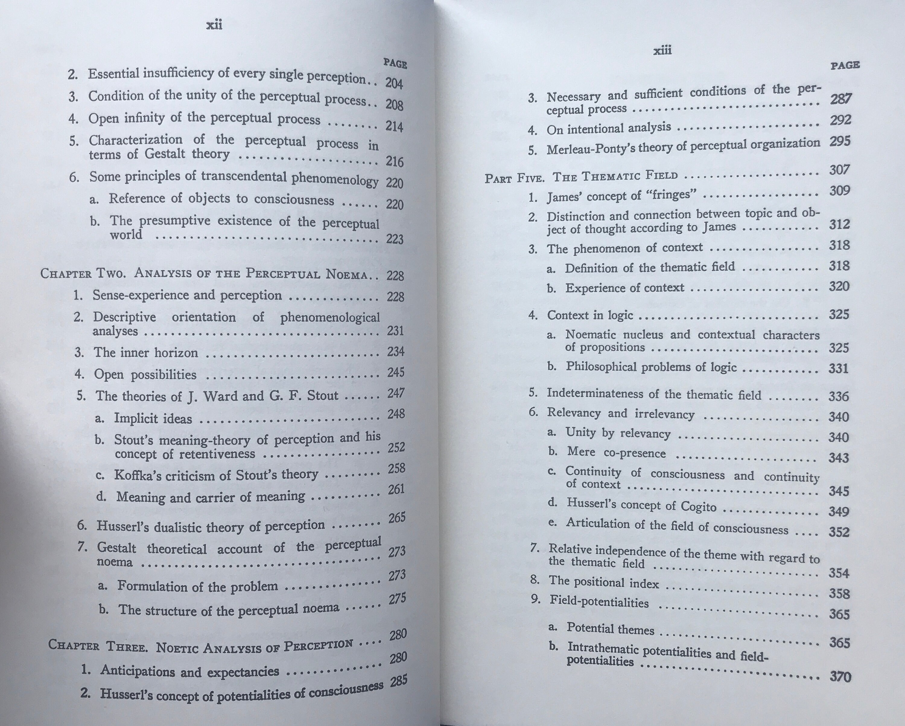 Scarce 1976 The Field of Consciousness by Aron Gurwitsch Vintage ...