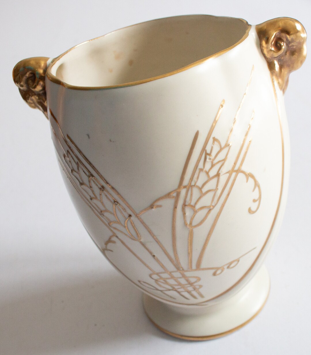 Crown Devon Fieldings Vase With Gold Detail, Vintage Vases - Etsy
