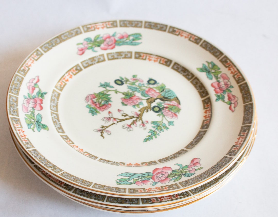 Vintage Wedgwood 'indian Tree' Pattern Side Plates (4), Vintage ...