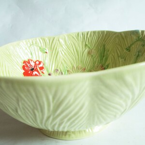 Vintage Beswick Ware Majolica Cabbage Bowl, Art Deco Bowl, Vintage ...