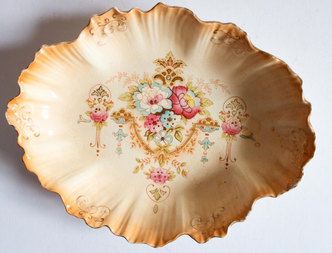 Crown Devon Fieldings Stoke on Trent England 'don' Pattern Blushware ...