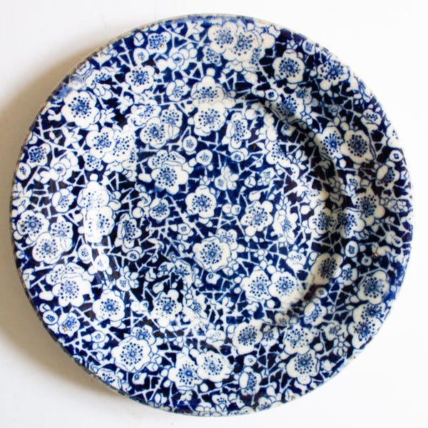 Blue Transferware - Etsy