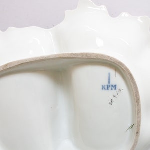 Antique KPM China Germany Double Serving Dish With Moulded Handles and ...