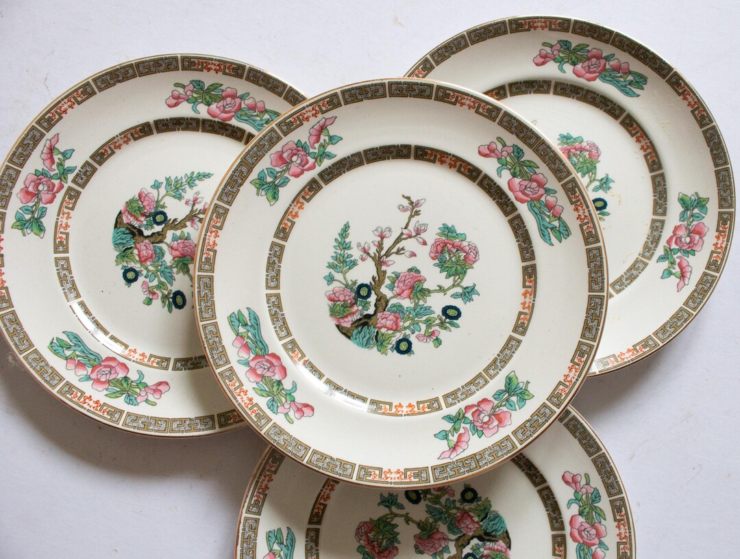 Wedgwood Bone China 'indian Tree' Pattern 6.75" Side Plates (4 ...
