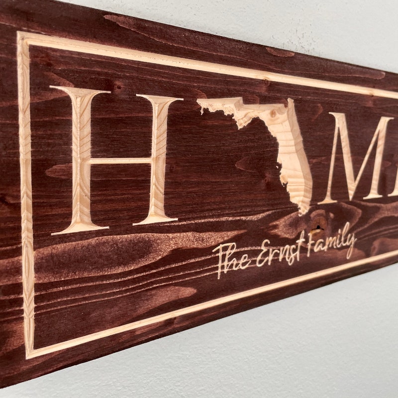 Natural Wood Sign - Etsy