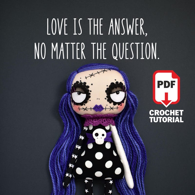 Gothic Doll.patterns - Etsy