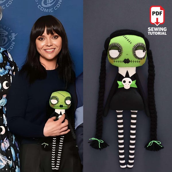 Halloween Doll Sewing Pattern - Etsy