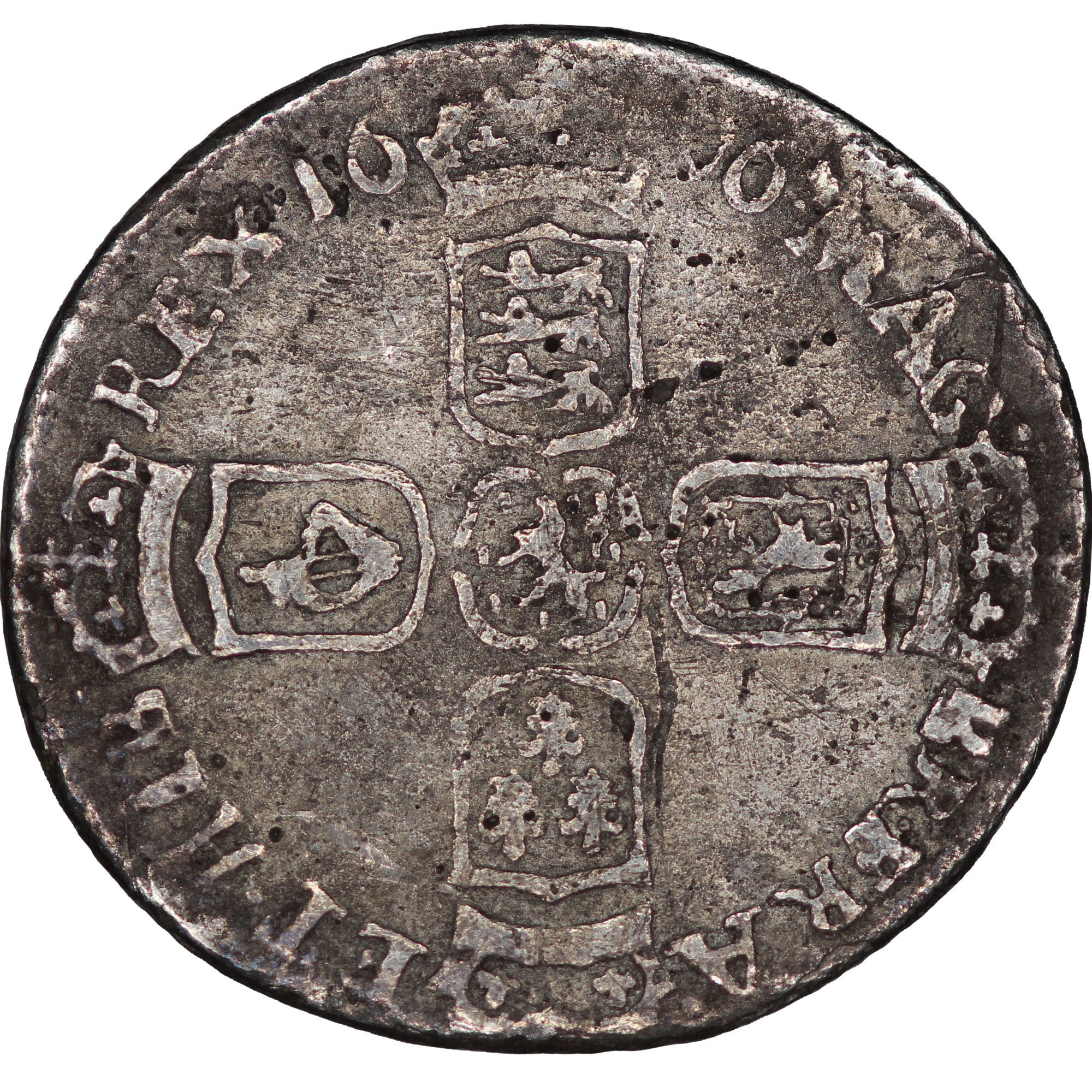 1696 William III Sixpence Great Britain Silver Coin - Etsy