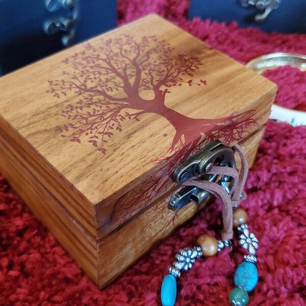 Tree of Life Wooden Box - Etsy