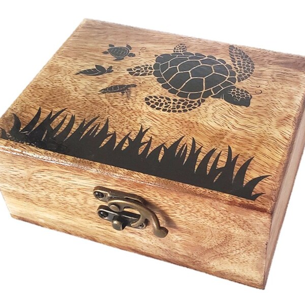 Turtle Trinket Box - Etsy