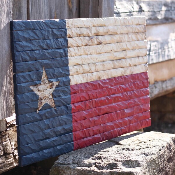 Rustic Texas Flag - Etsy