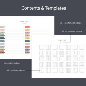 Landscape Digital Notebook With 20 Sections Hyperlinked Notebook ...