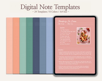 20 Digital Notebook Covers Goodnotes Notebook Covers 14 - Etsy