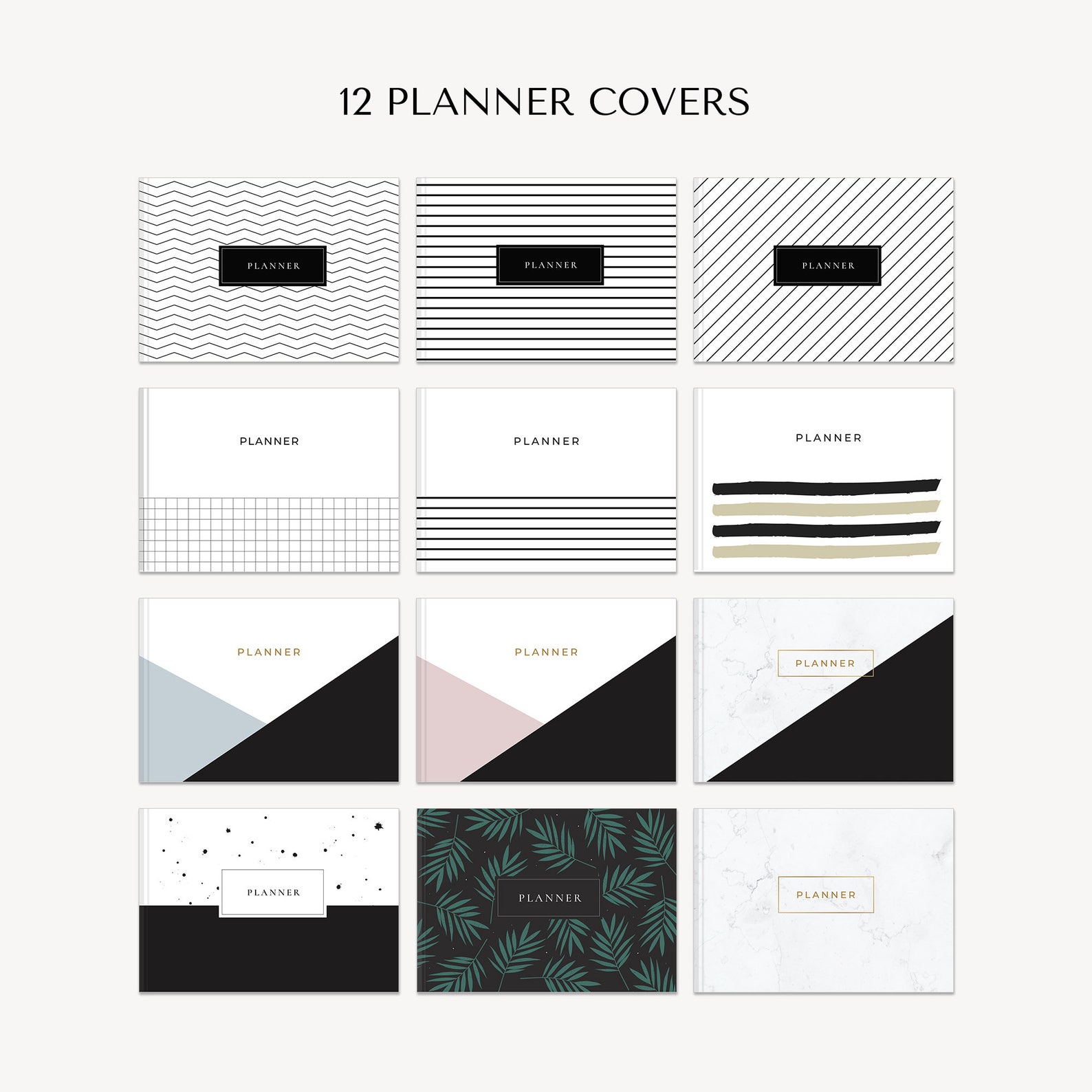 Undated Digital Work-life Balance Planner | Office & Task Organizer ...