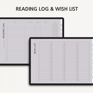 Digital Reading Journal for 100 Books - Violet / Book Review / Book ...