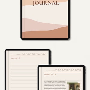 Digital Daily Journal / Goodnotes iPad / Digital Diary / Hyperlinked ...
