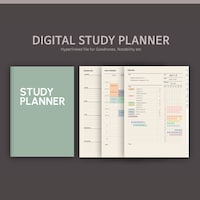 Study Planner - Etsy