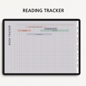 Digital Reading Journal for 100 Books - Violet / Book Review / Book ...
