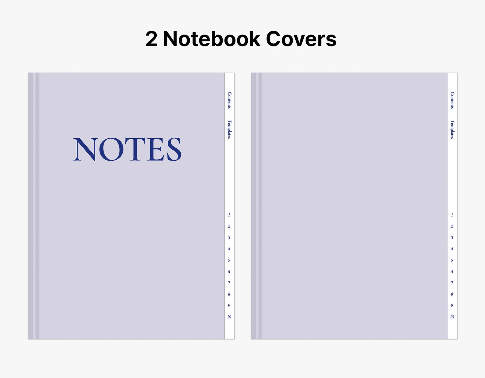 Digital Notebook 10 Colors / 10 Sections / 24 Note Templates ...