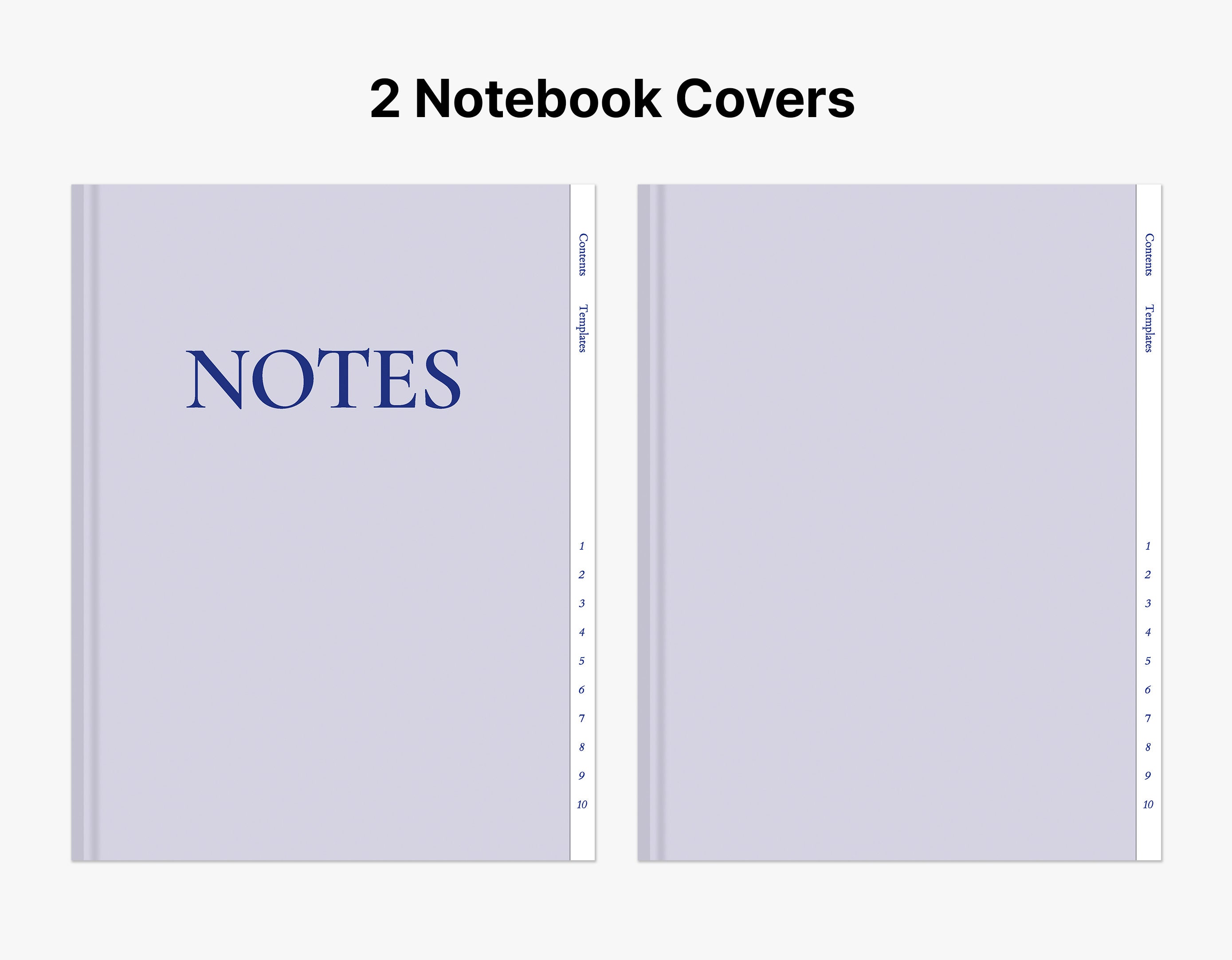 Digital Notebook 10 Colors / 10 Sections / 24 Note Templates ...