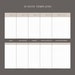 Digital Note Templates for Goodnotes Notability Ipad/ Pastel Color ...