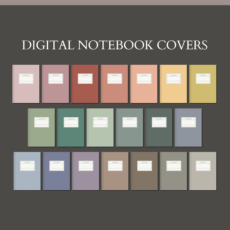 Minimal Notebook - Etsy