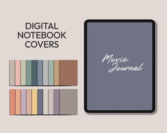 20 Digital Notebook Covers Goodnotes Notebook Covers Minimal Notebook ...