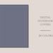 20 Minimal Pastel Digital Notebook Covers for Goodnotes, Notability ...